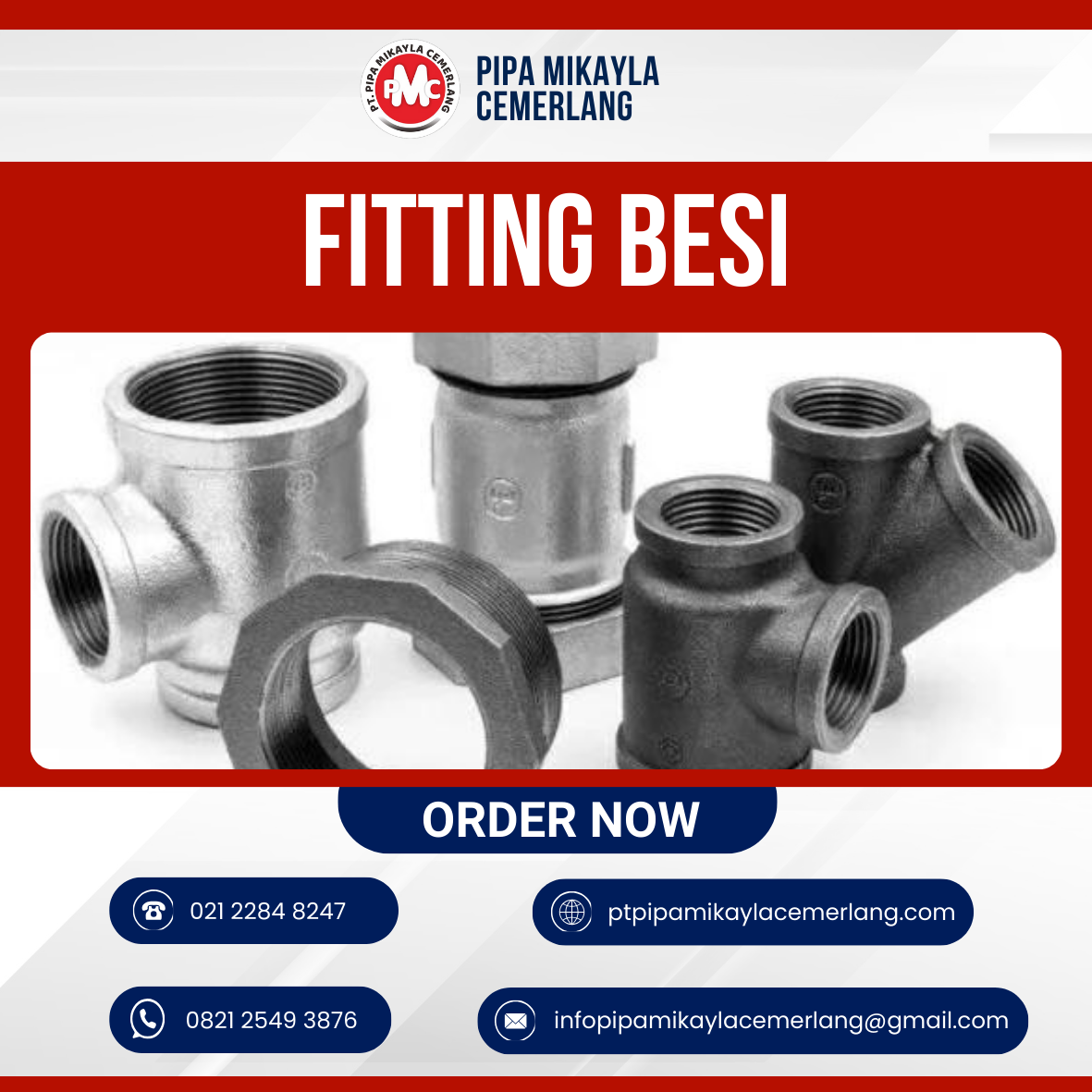 Pipa Steel & Fitting – PT Pipa Mikayla Cemerlang